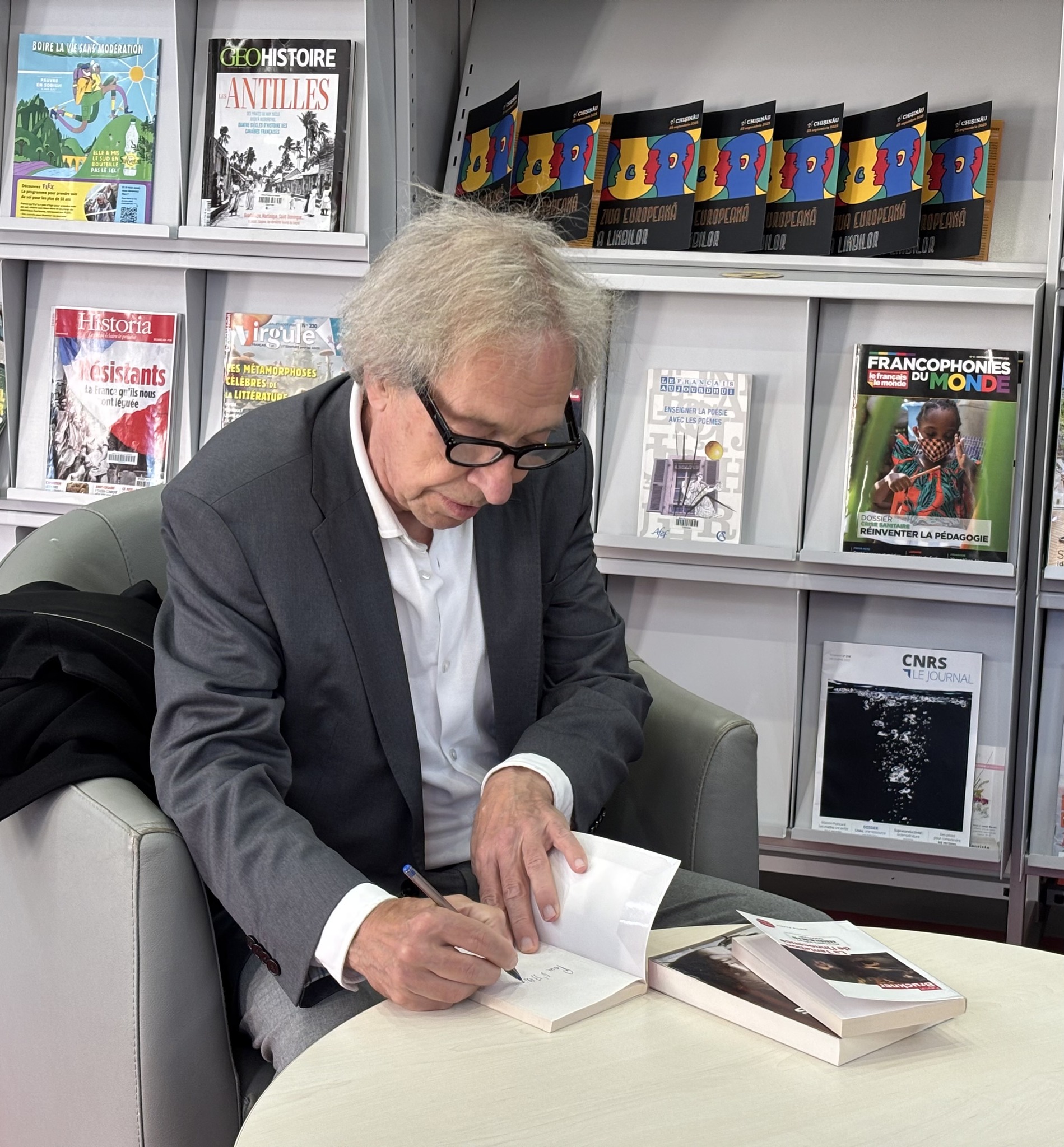 [LITTÉRATURE] Rencontre exceptionnelle avec Pascal BRUCKNER à Chisinau ...