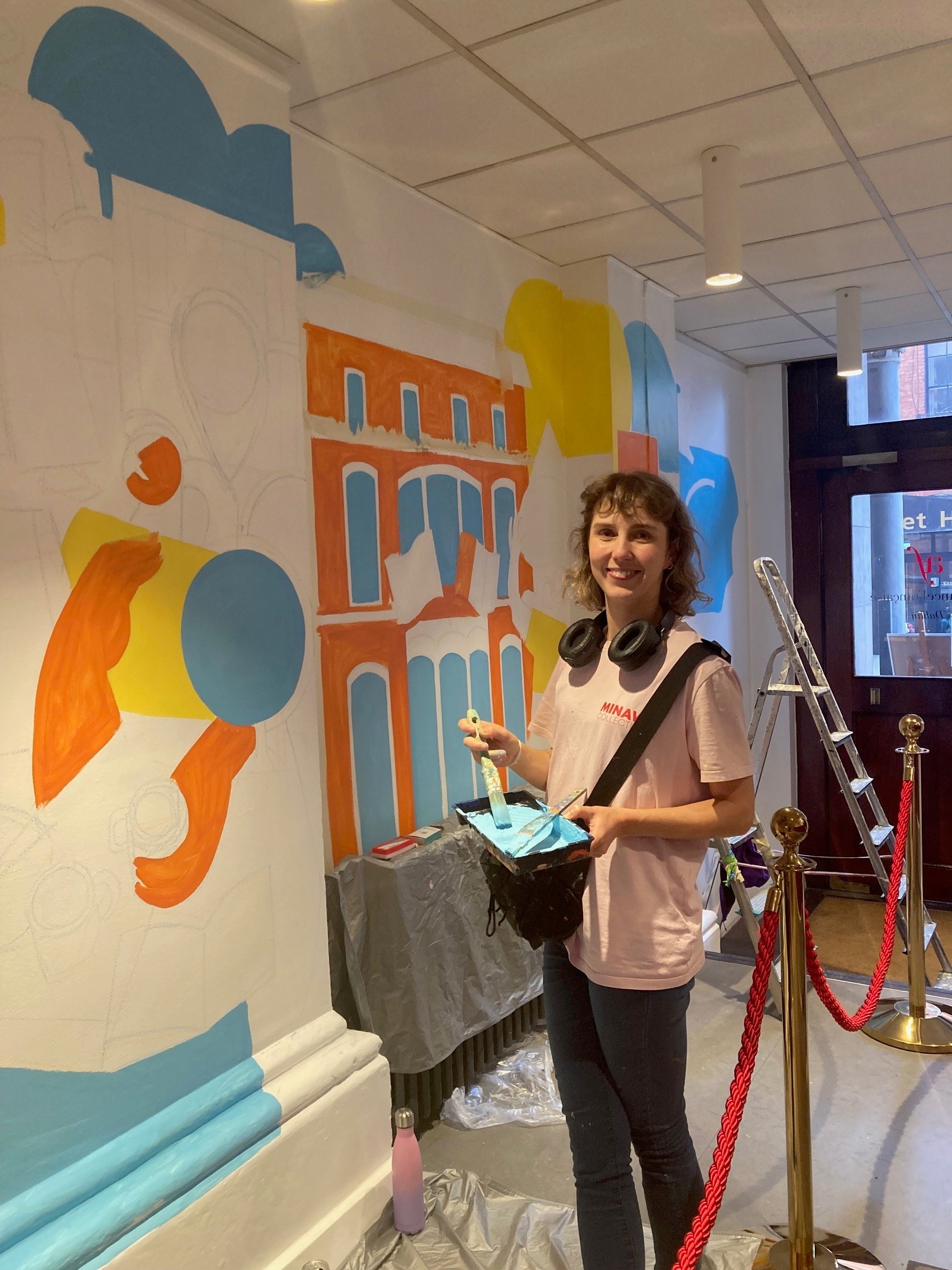 IRLANDE - Une nouvelle fresque murale dans le hall de l'Alliance ...