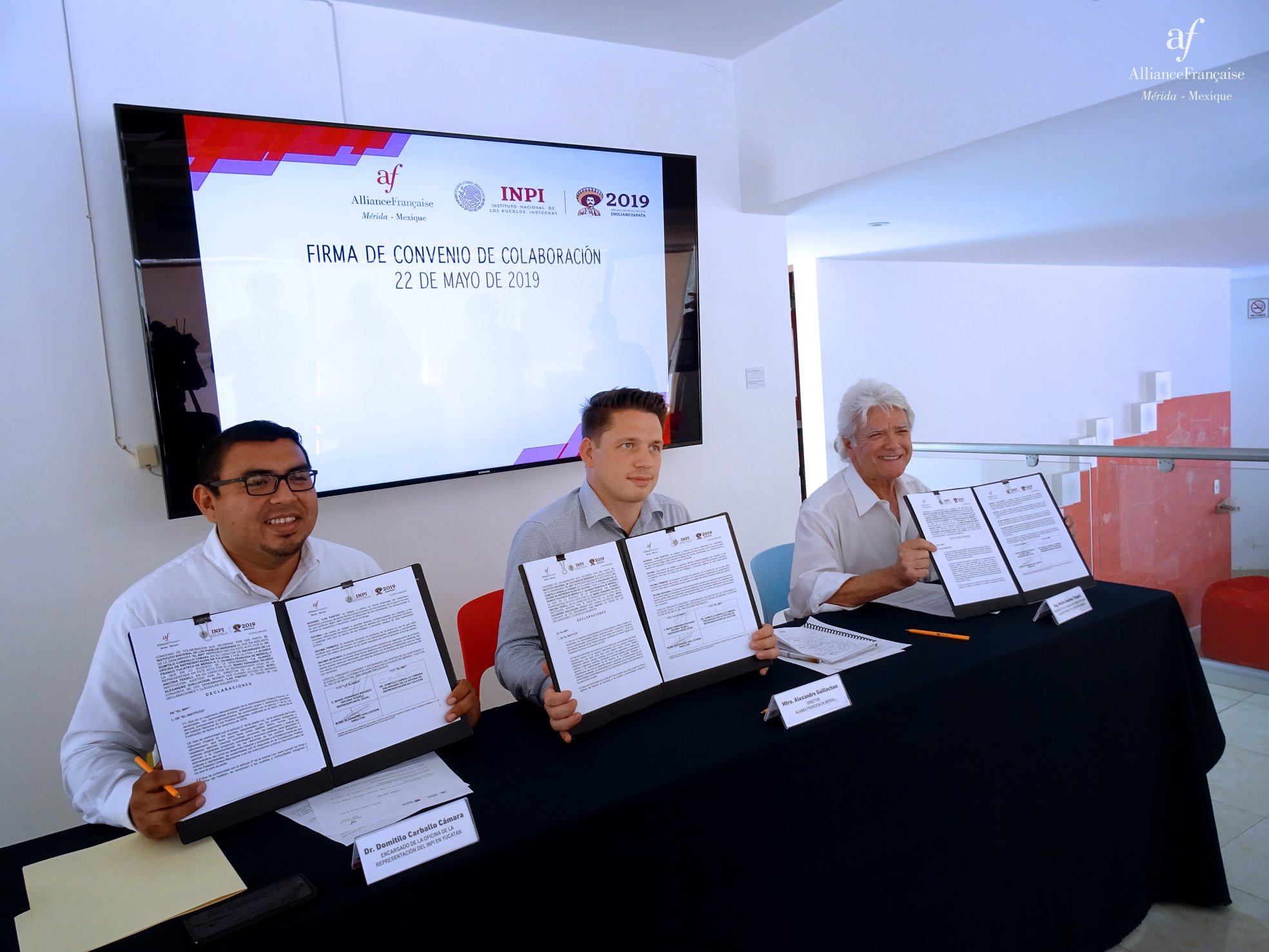 Convention entre l'Alliance Française de Mérida et l'INPI (Mexique ...