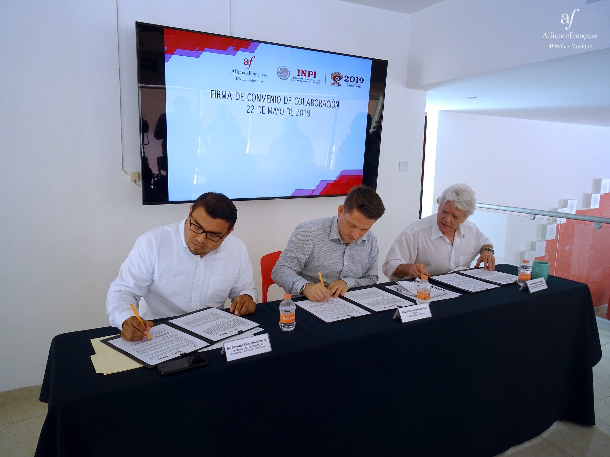 Convention entre l'Alliance Française de Mérida et l'INPI (Mexique ...