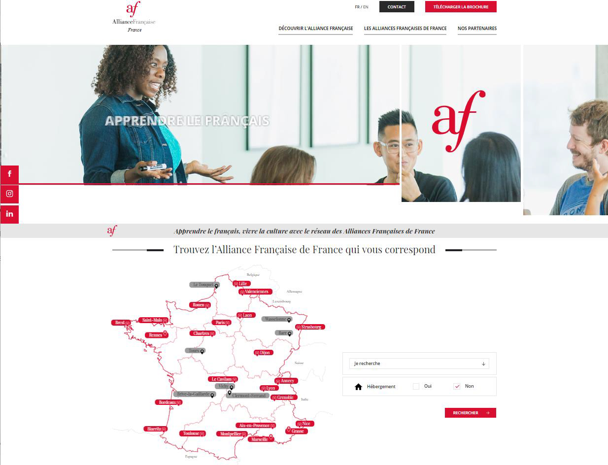 Lancement du nouveau site internet du réseau des Alliances Françaises ...